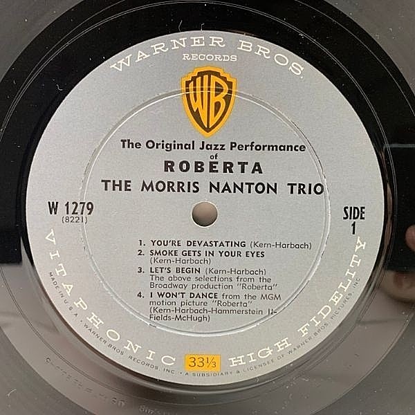 MORRIS NANTON / Roberta (LP) / Warner Bros. | WAXPEND RECORDS