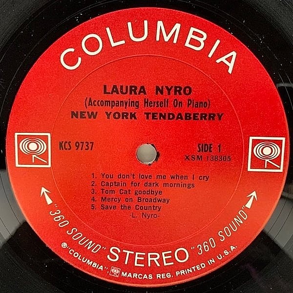 LAURA NYRO / New York Tendaberry (LP) / Columbia | WAXPEND RECORDS