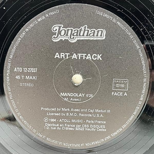ART ATTACK / Mandolay (12) / Jonathan | WAXPEND RECORDS